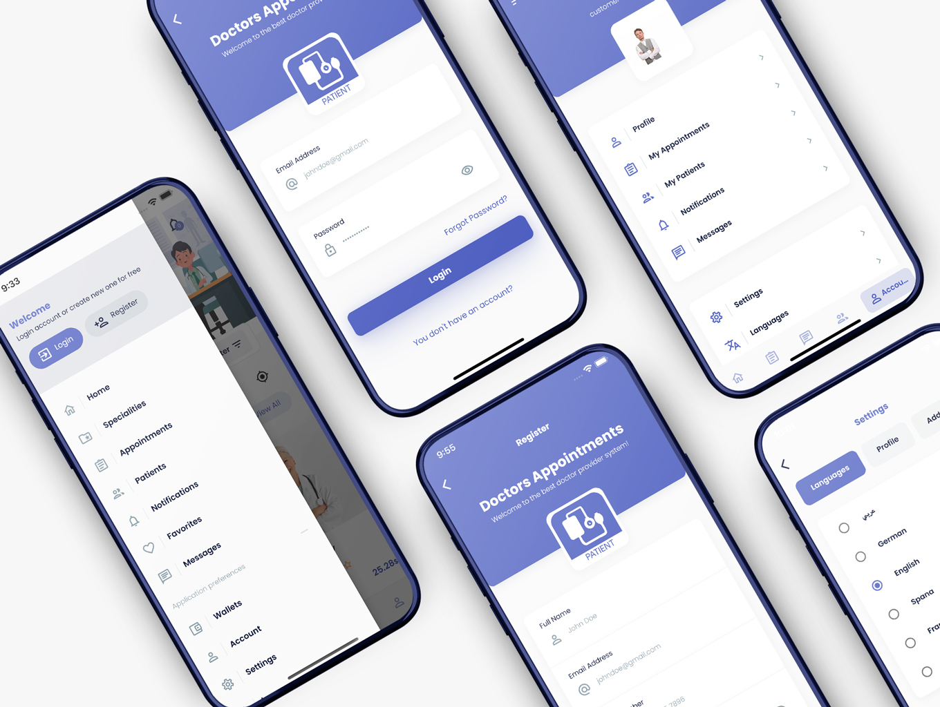 Doctor Appointment, Diagnostic, Clinic Booking, Medical Management Multi-Vendor App with Admin ...