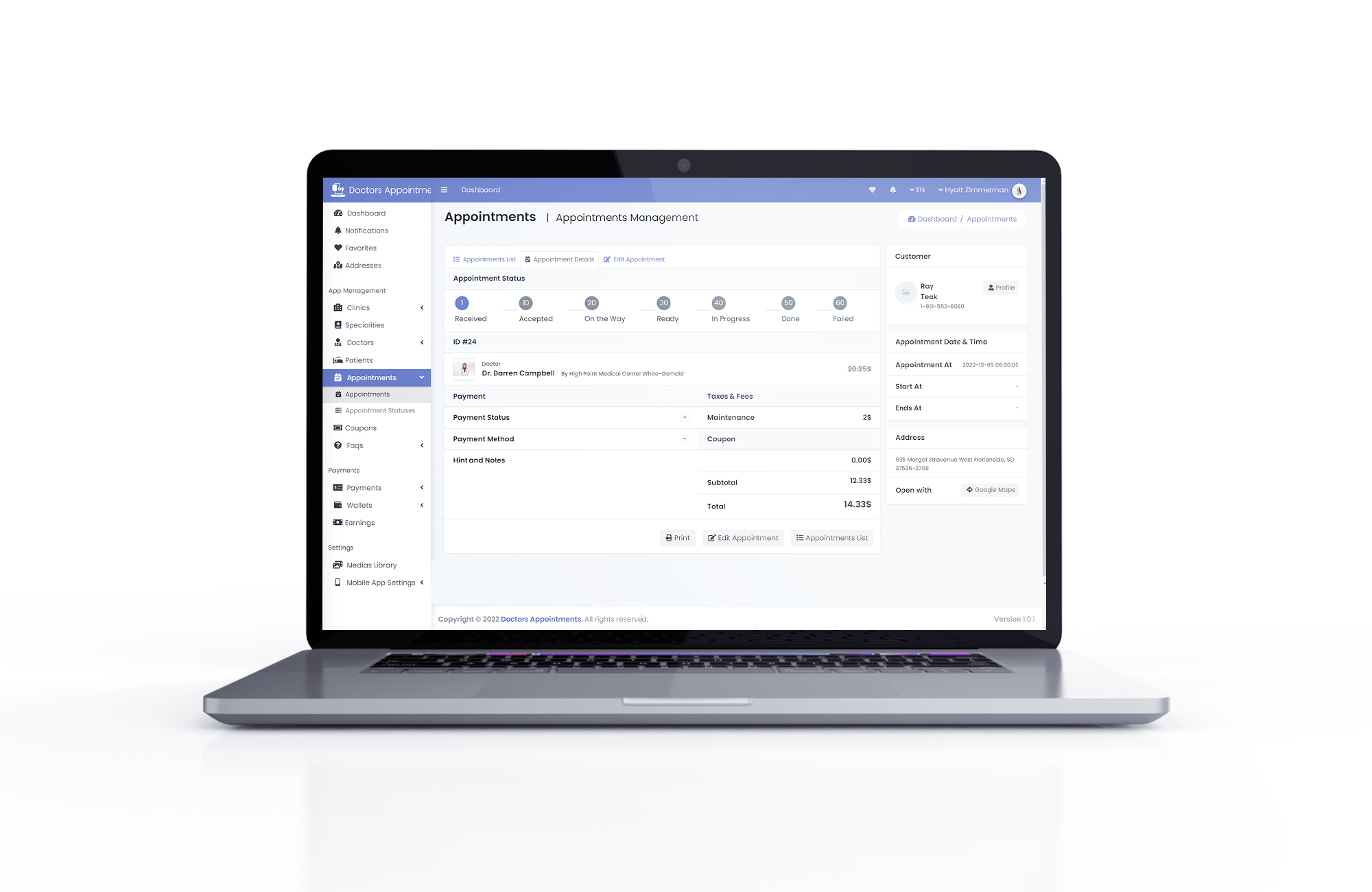 Doctor Appointment, Diagnostic, Clinic Booking, Medical Management ...